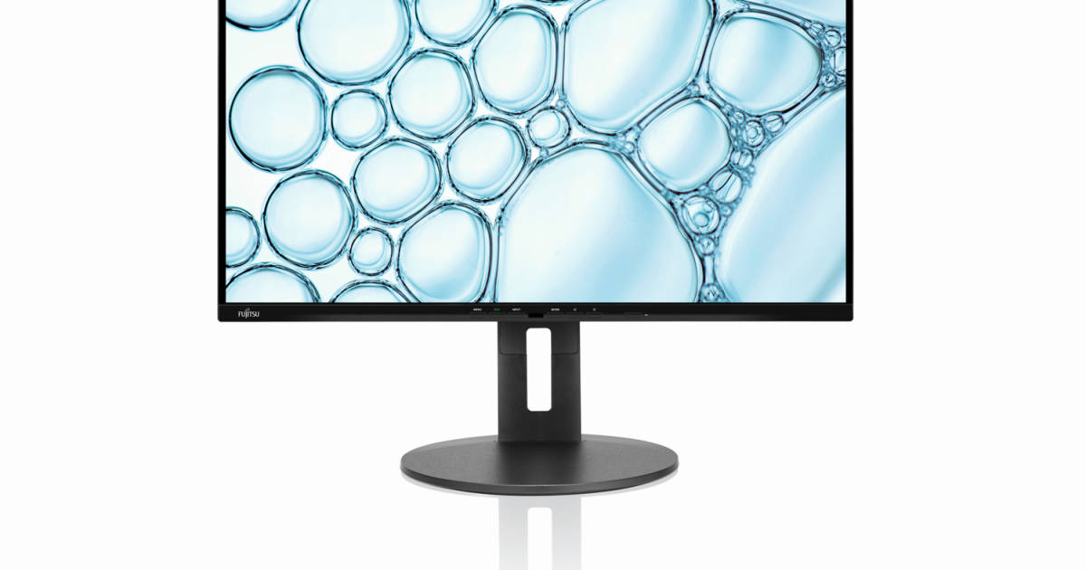 Neues Fujitsu Display ist perfekt für Clean Desk-Umgebungen ...