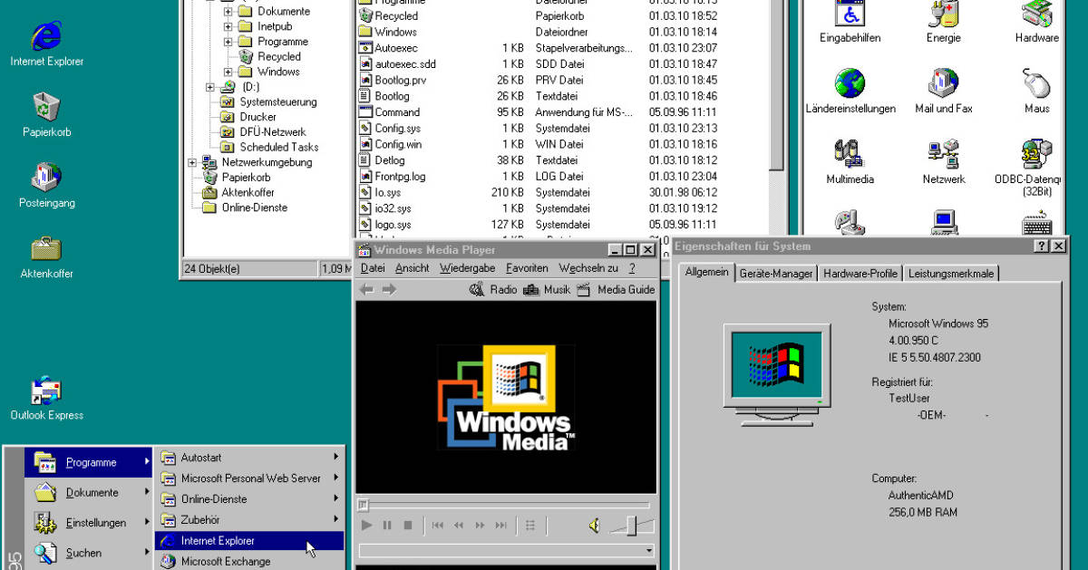 25 Jahre Windows 95 - computerworld.ch