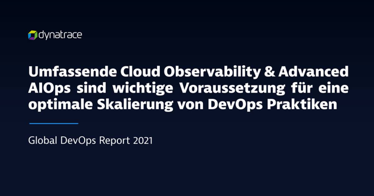 Global 2021 DevOps Report - computerworld.ch