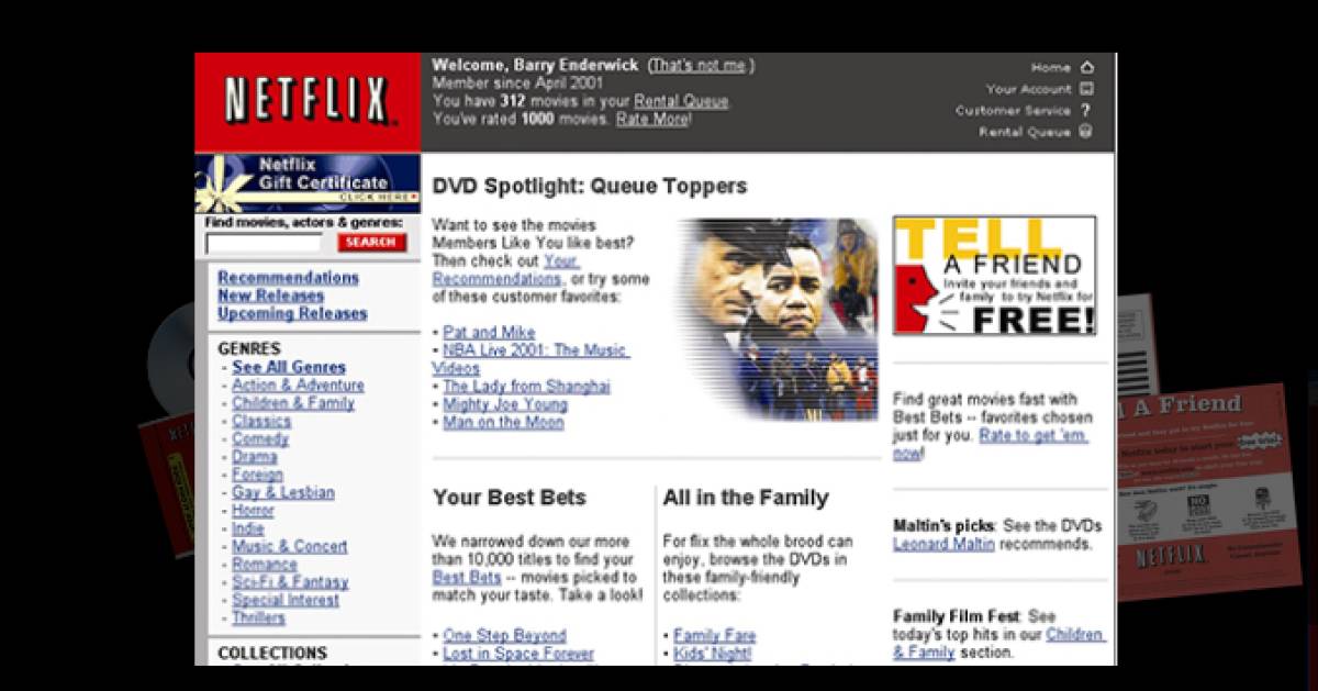 25 Jahre Netflix in unserer Bildergalerie - computerworld.ch