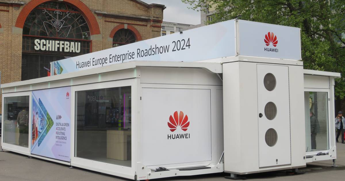 «Technologie auf Rädern» - der Show-Truck von Huawei ist unterwegs ...