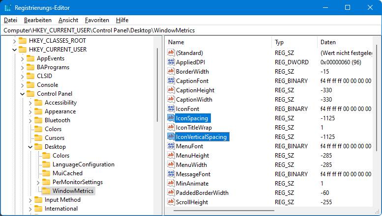 Windows 11: Abstand der Desktop-Symbole - computerworld.ch