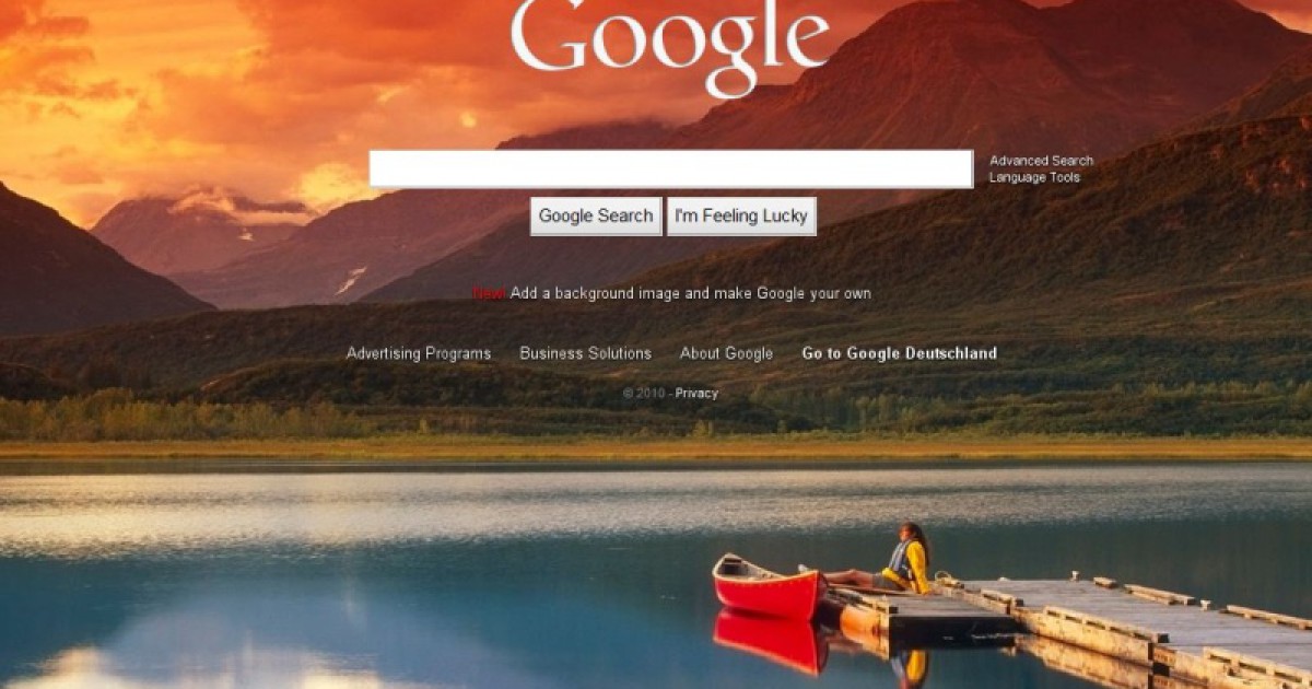 Google-Startseite mit Bildern aufpeppen - computerworld.ch