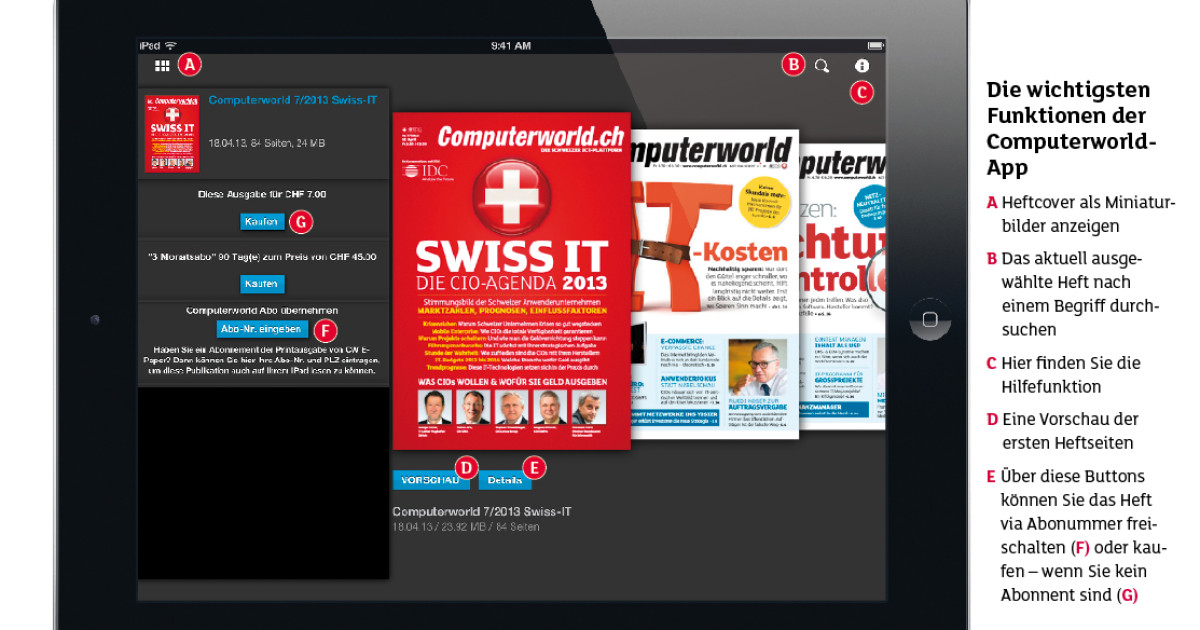 Computerworld für Tablet und Smartphone - computerworld.ch