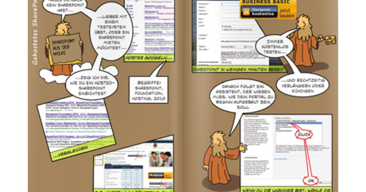 SharePoint-Know-how als Comic - computerworld.ch