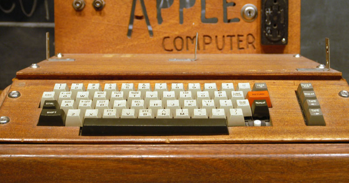 Apple 1 kostete vor 40 Jahren 666 Dollar - heute über 900 000 ...