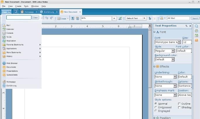 Lotus Notes 8 unter Linux - computerworld.ch