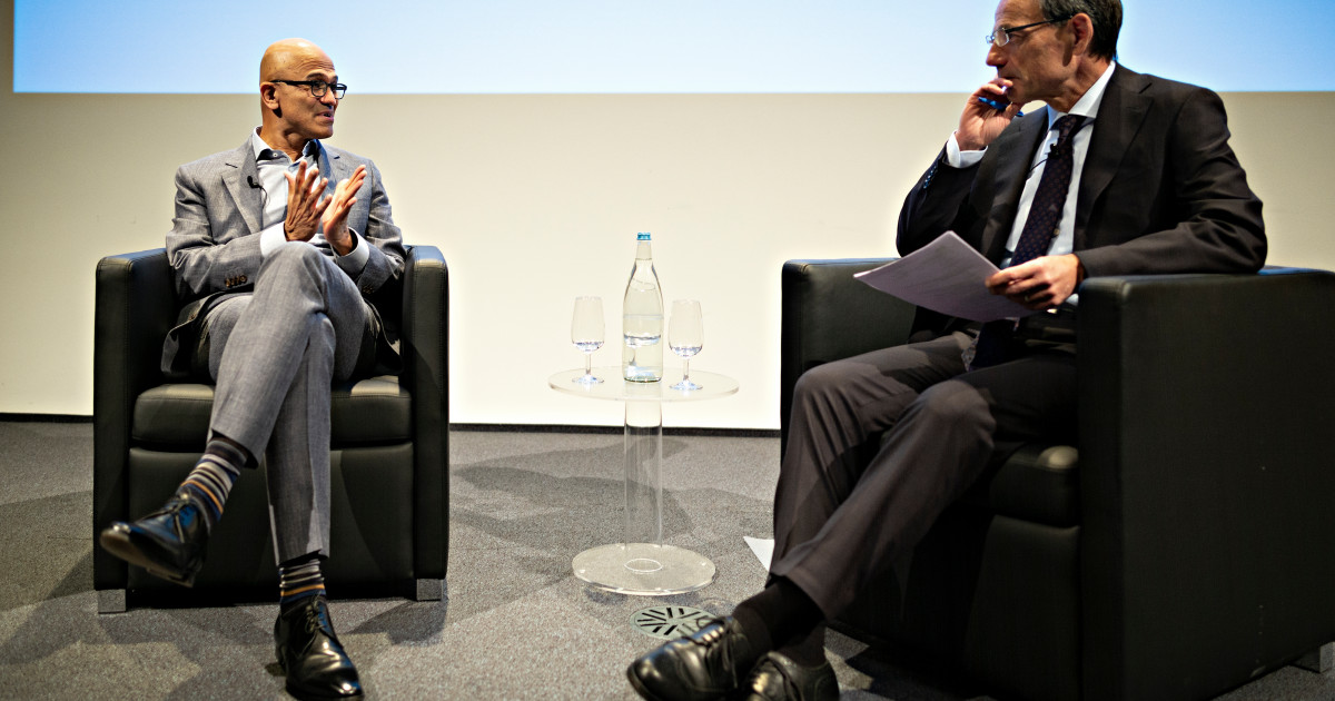 Microsoft-Chef Satya Nadella zu Gast an der ETH Zürich - computerworld.ch